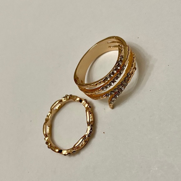 unbranded | Jewelry | Vintage 2pc Gold Tiny Rings | Poshmark